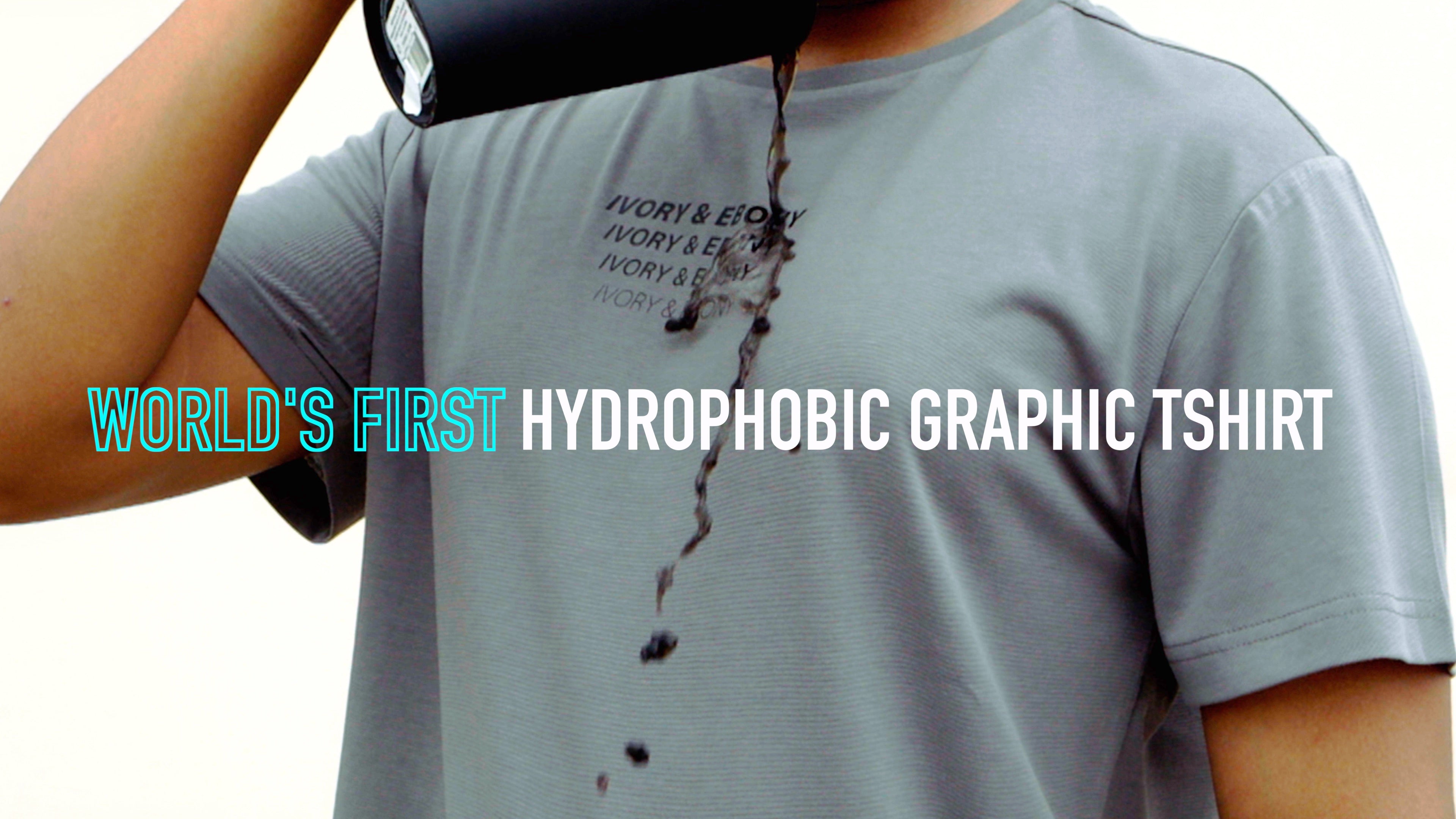 Unveiling the World's First Graphic Hydrophobic T-Shirts Made from 100 ...